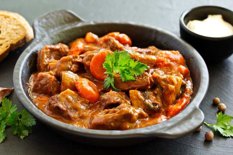 Boeuf Bourguignon Beilagen